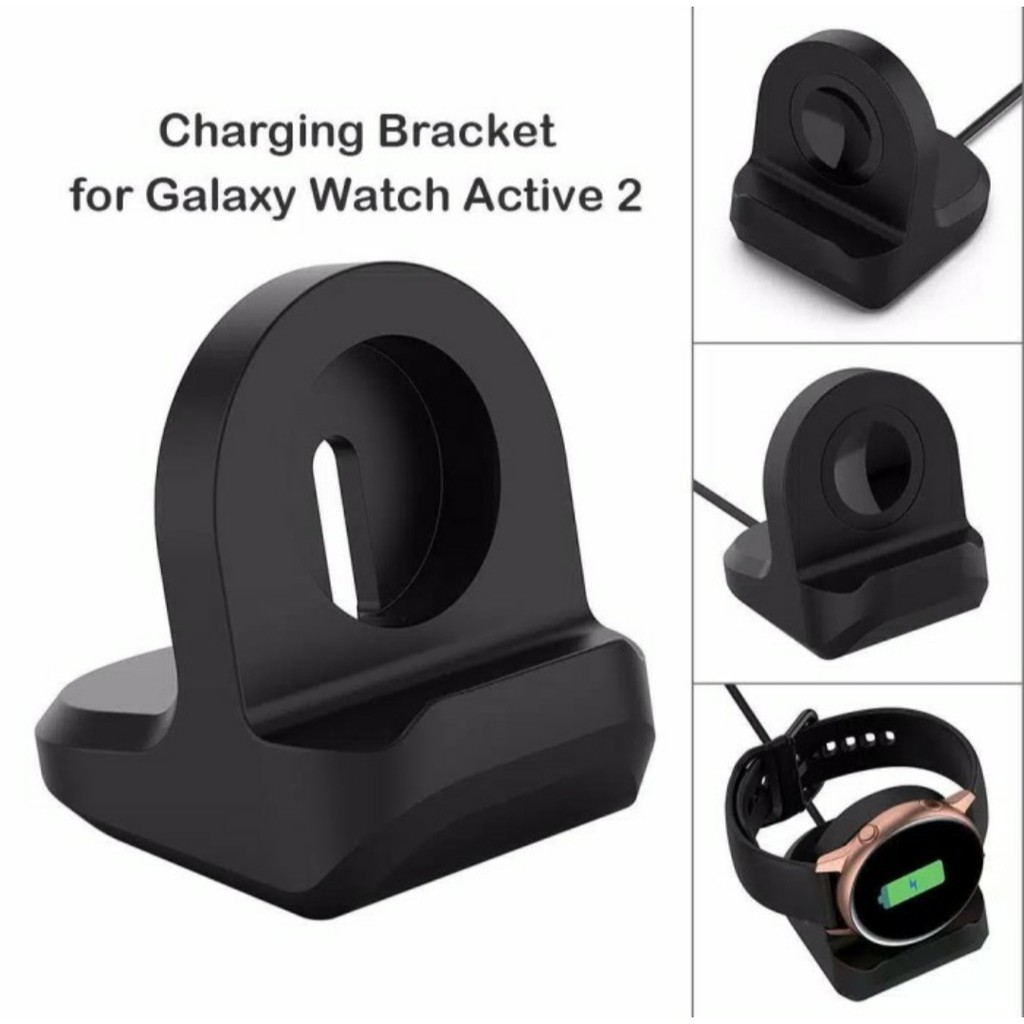 Jual Dock stand silicone Charger SAMSUNG GALAXY WATCH 3 4 5 6 7 active ...