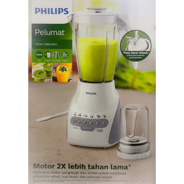 Jual Blender Philips Plastik 2L HR 2115 | Shopee Indonesia
