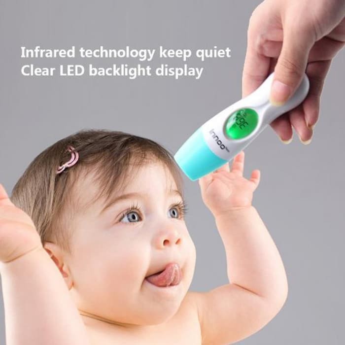 Jual NEW Thermometer 4 in 1 Baby Digital Termometer Telinga Ruangan ...
