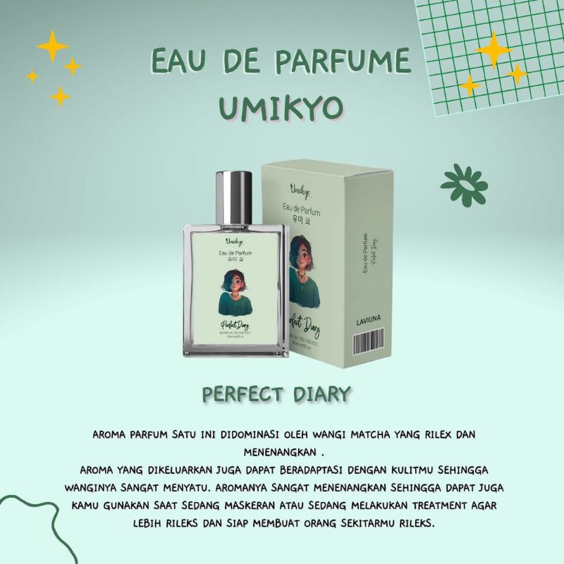 Jual Eau de parfume spray by UMIKYO | Shopee Indonesia