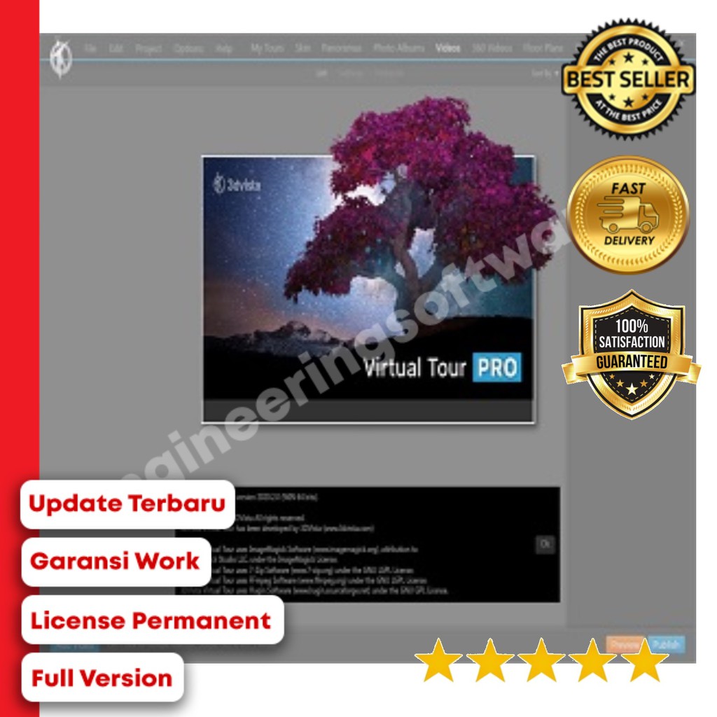 Jual 3D Vista Virtual Tour Suite 2021.0.5 x64 Alat/Program/Aplikasi ...
