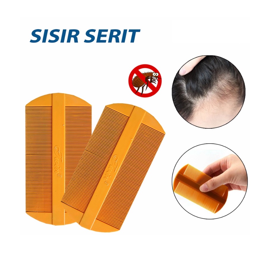 Jual WBS SERIT KUTU RAMBUT PLASTIK ORANGE Sisir Serit Plastik Sisir ...