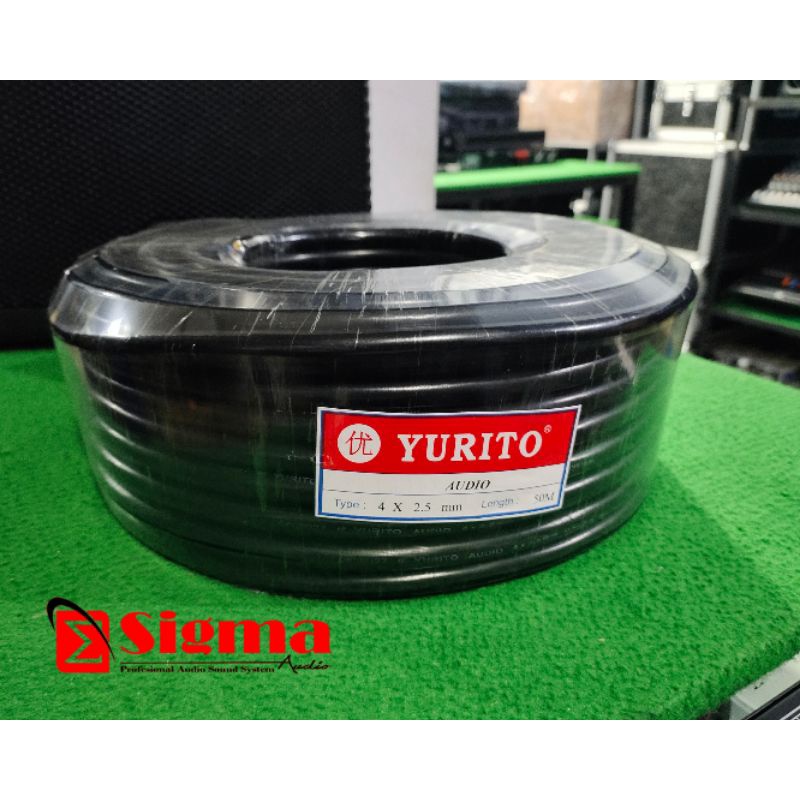 Jual Kabel Speaker Audio Merk Yurito 4x2.5 Panjang 50 Meter || -+25 ...