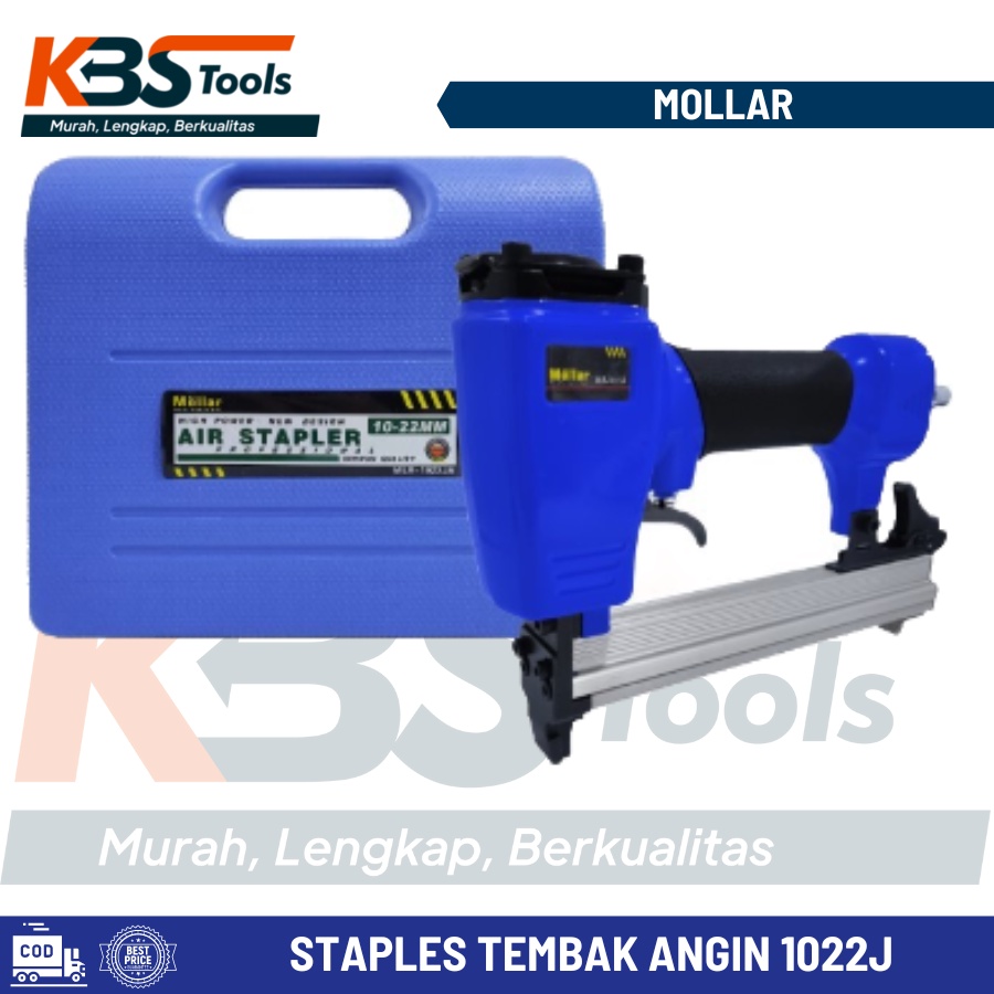 Jual MOLLAR Air Staples 1022J / Staples Stapler alat Tembak U / tipe ...