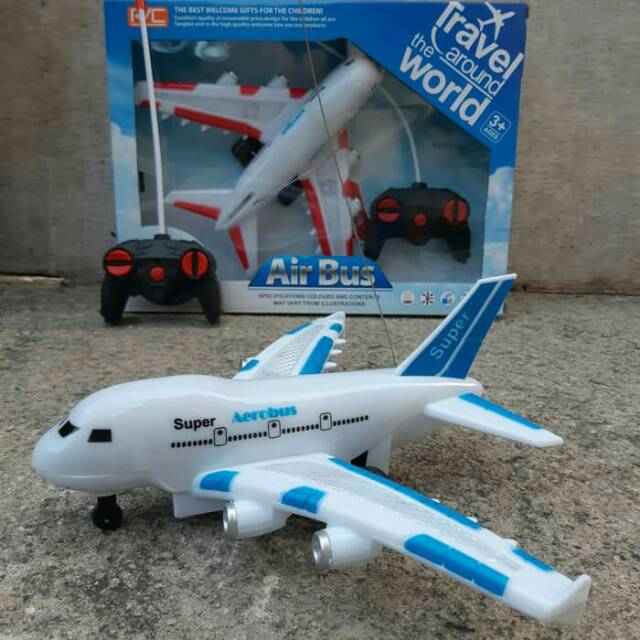 Jual RC PESAWAT TERBANG AEROBUS EDUKASI - REMOTE CONTROL ANAK EDUKATIF ...