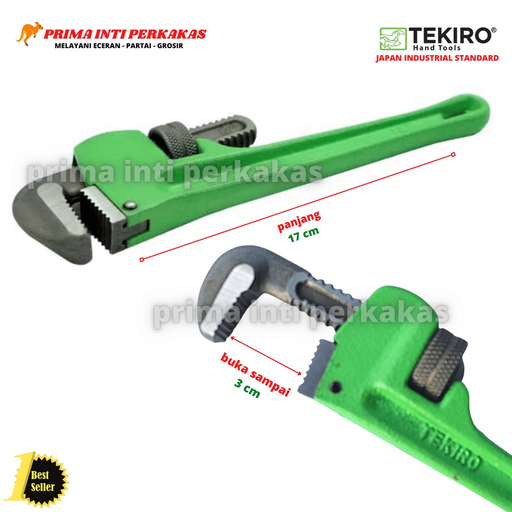 Jual Kunci Pipa Tekiro Japan 24 inch/ 18 inch / 14 inch / 12 inch / 10 ...