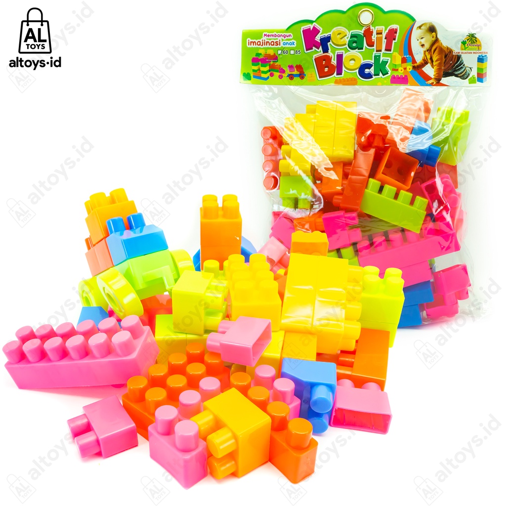 Jual Mainan Bongkar Pasang Balok Mobil / Kreatif Block Assembly ...
