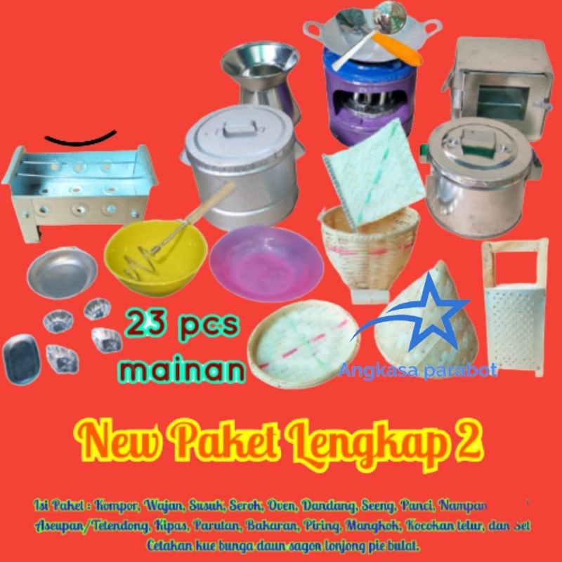 Jual Set Mainan Paket Lengkap Mainan Masak Masakan Mainan Anak Kompor