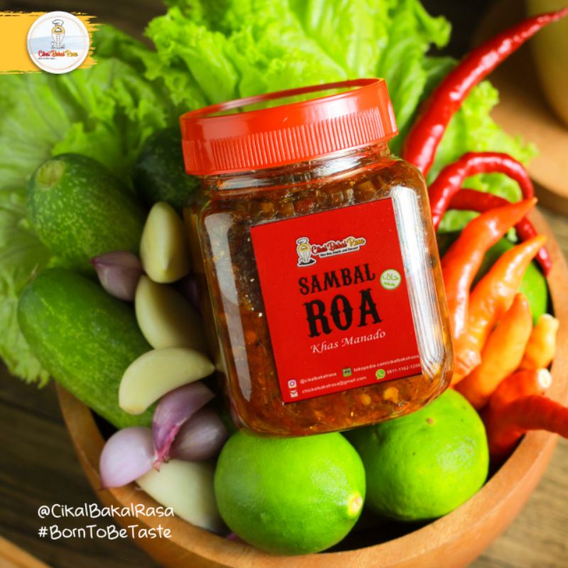 Jual Sambal / Sambel Roa Khas Manado by Cikal Bakal Rasa 200gr | Shopee ...
