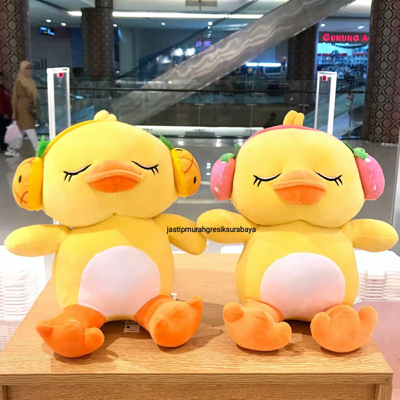 Jual FRUIT EARPHONES DUCK BONEKA BEBEK MINISO BONEKA MINISO | Shopee ...