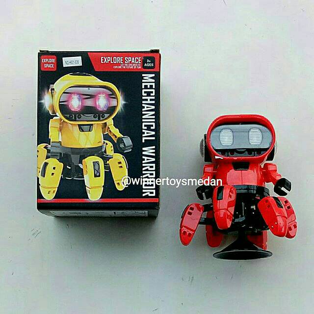 Jual Mainan Robot Mechanical Warrior / Mainan Robot Baterai | Shopee ...
