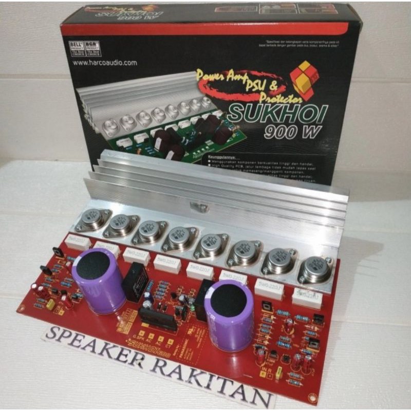 Jual Kit Power Amplifier 900W + PSU + Protect SUKHOI | Shopee Indonesia