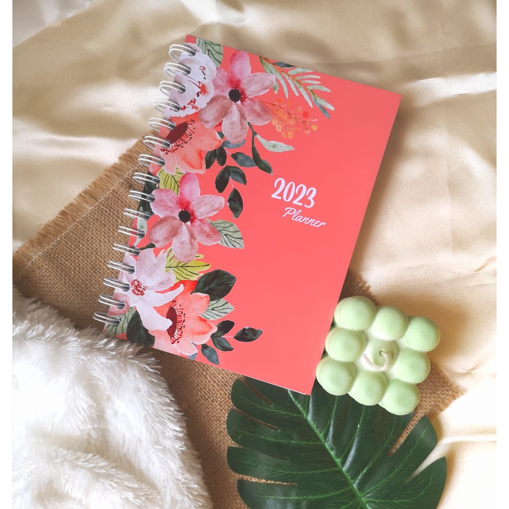 Jual Softcover Planner 2023 /planner book spiral / buku agenda 2023 ...