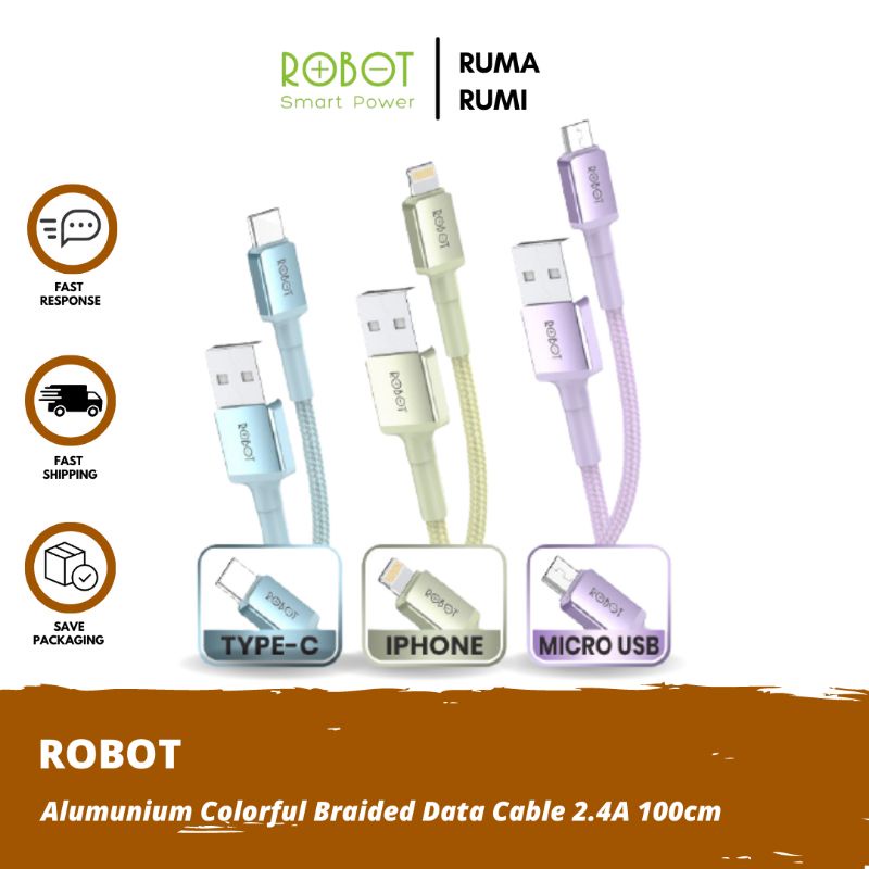 Jual Kabel Data Android iPhone Lightning Type C | Shopee Indonesia