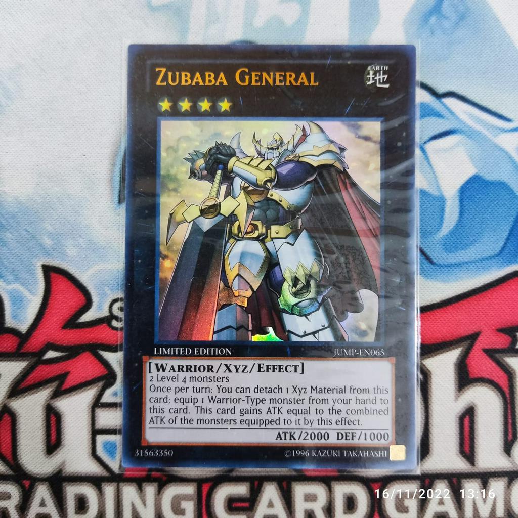 Jual yugioh zubaba general JUMP ultra rare original | Shopee Indonesia