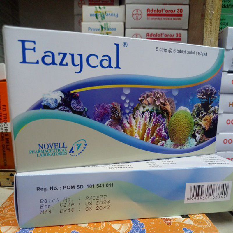 Jual eazycal suplemen ibu hamil / box 30 tablet | Shopee Indonesia