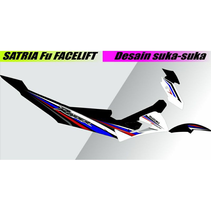 Jual custom stripping satria Fu | Shopee Indonesia