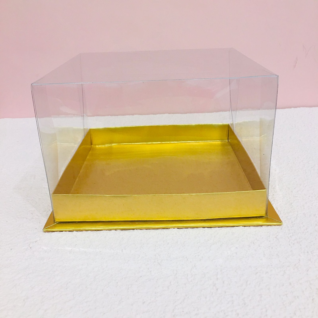 Jual Kotak Kue Mika Gold 22 Cm | Shopee Indonesia