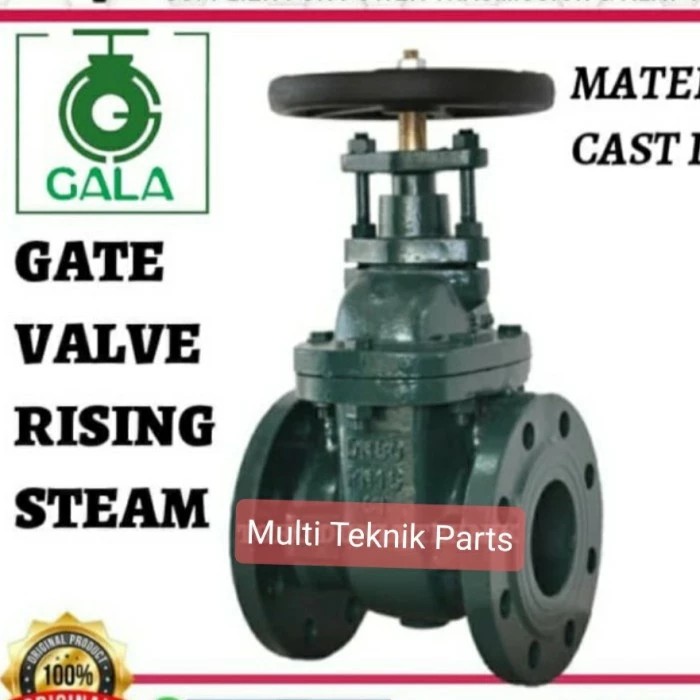 Jual Gate valve cast iron flange pn16 3" inch / Gate Valve PN 16 DN80 ...