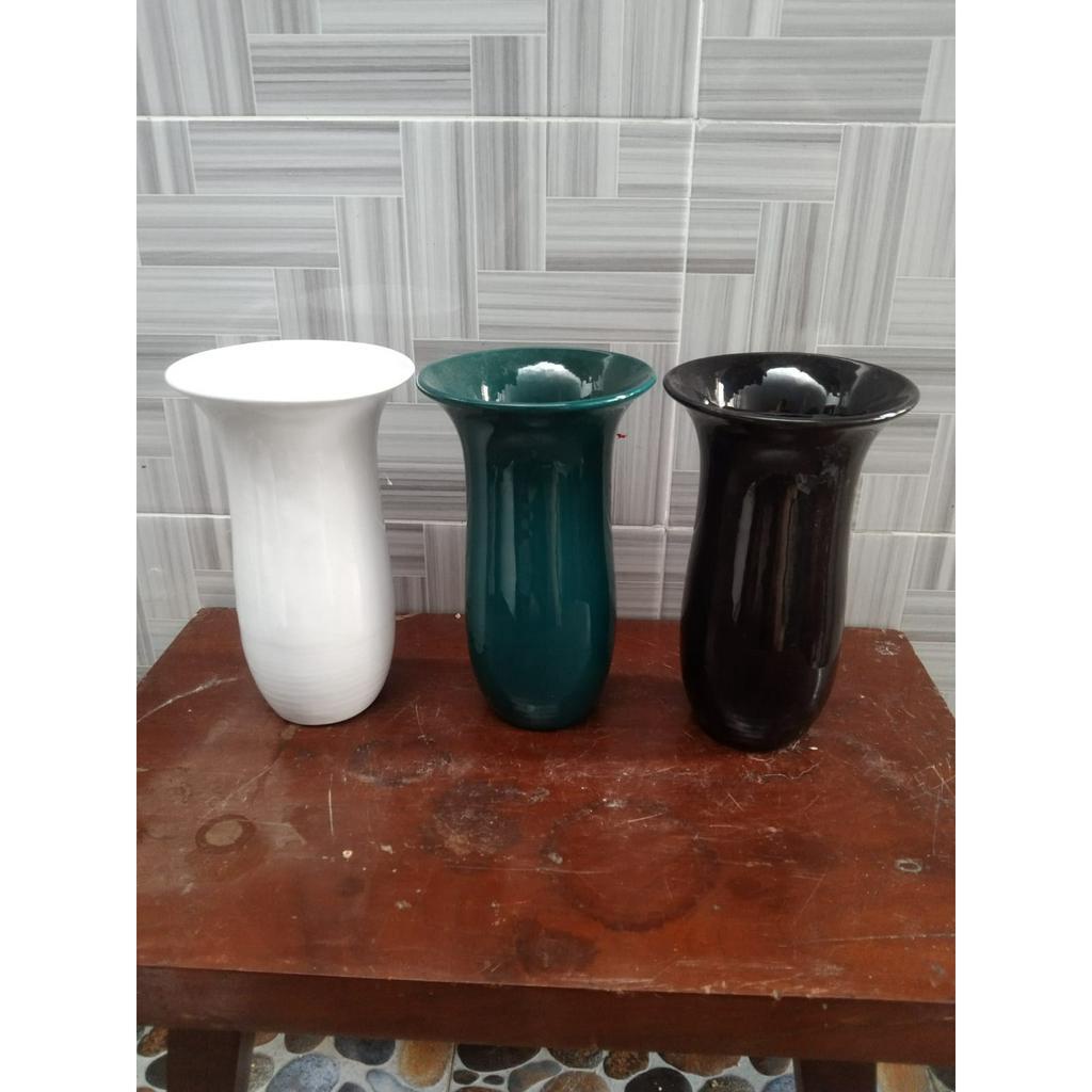 Jual Vas Bunga Keramik Polos Kuno Jadul Antik | Shopee Indonesia
