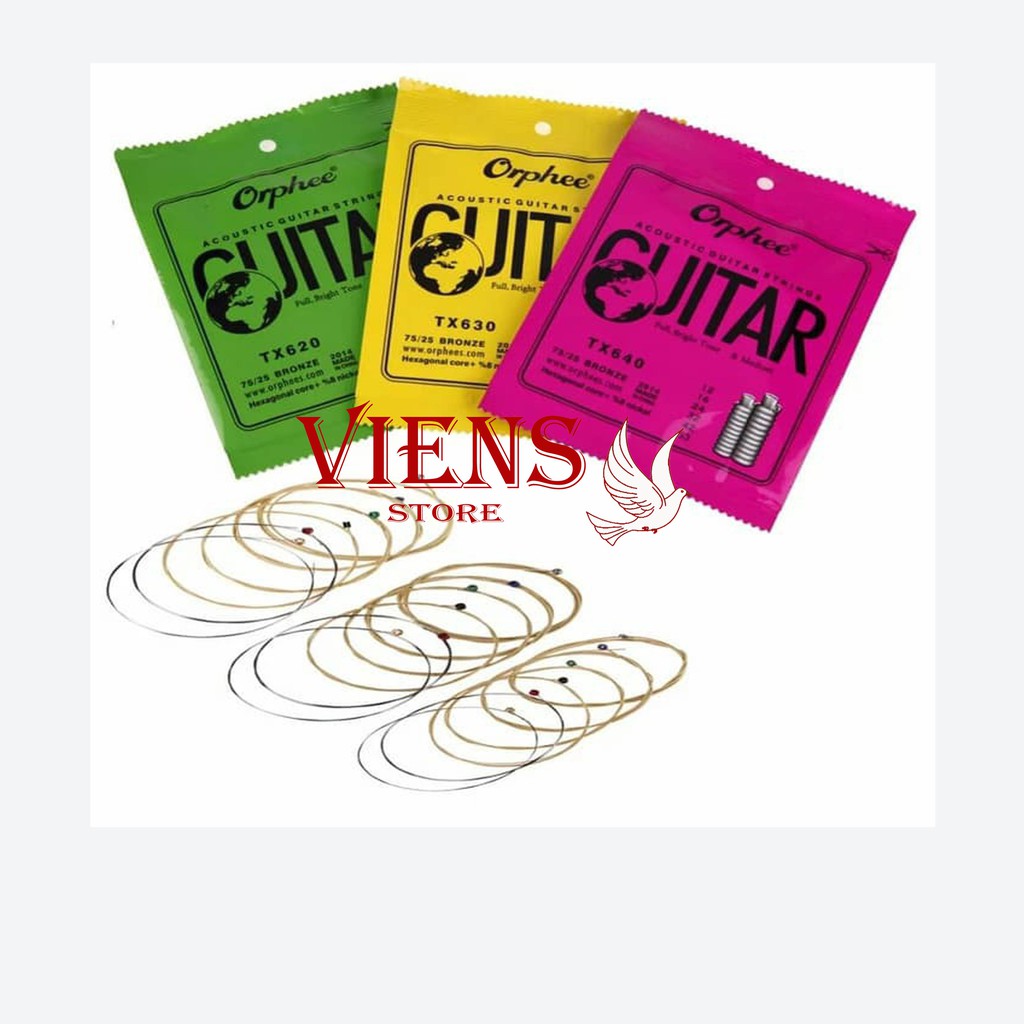 Jual Senar gitar akustik string orphee import murah tx620 tx630 tx640 ...