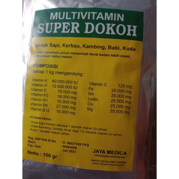 Jual multivitamin super dokoh | Shopee Indonesia