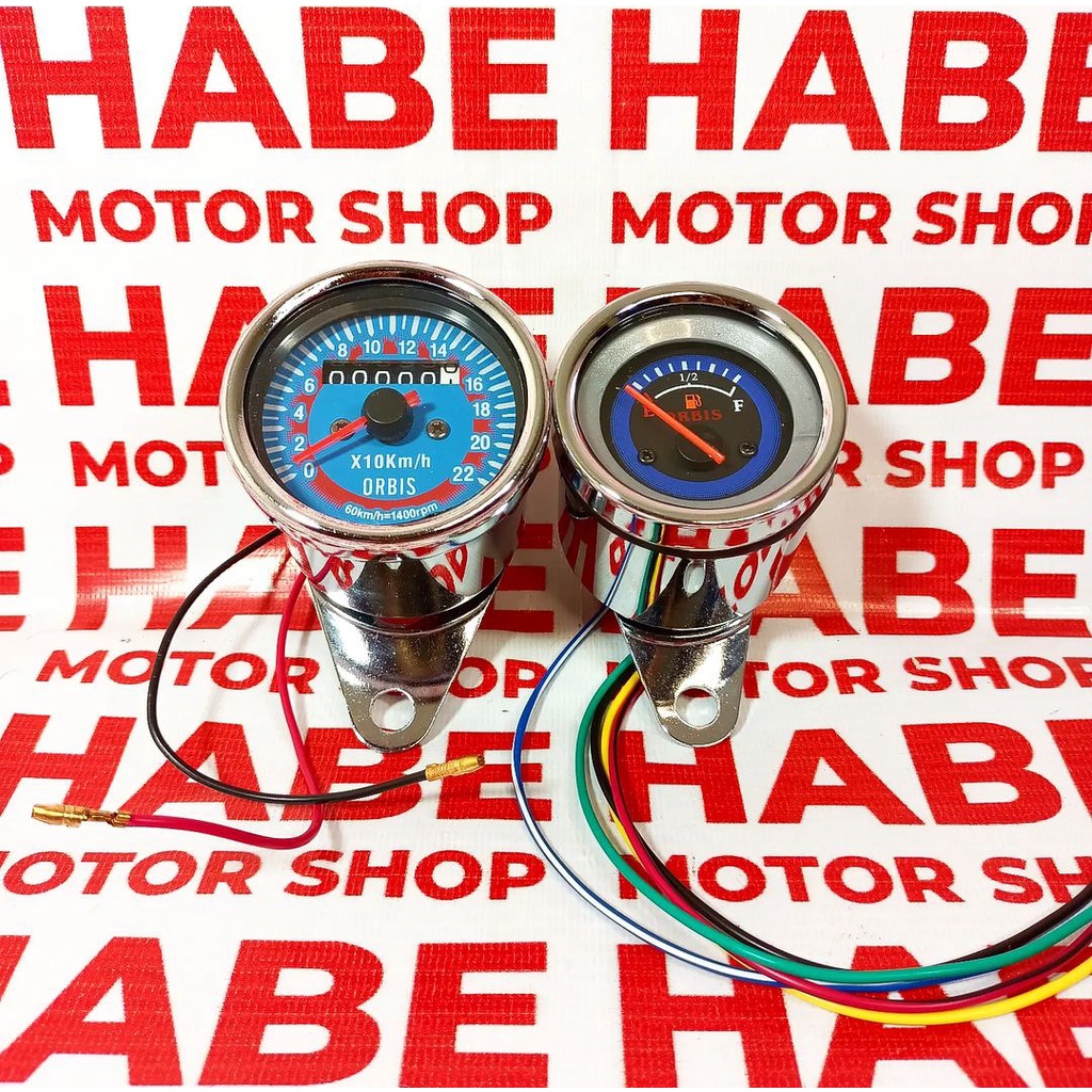 Jual Spidometer Speedometer Amper Bensin Manual Analog Variasi Motor ...