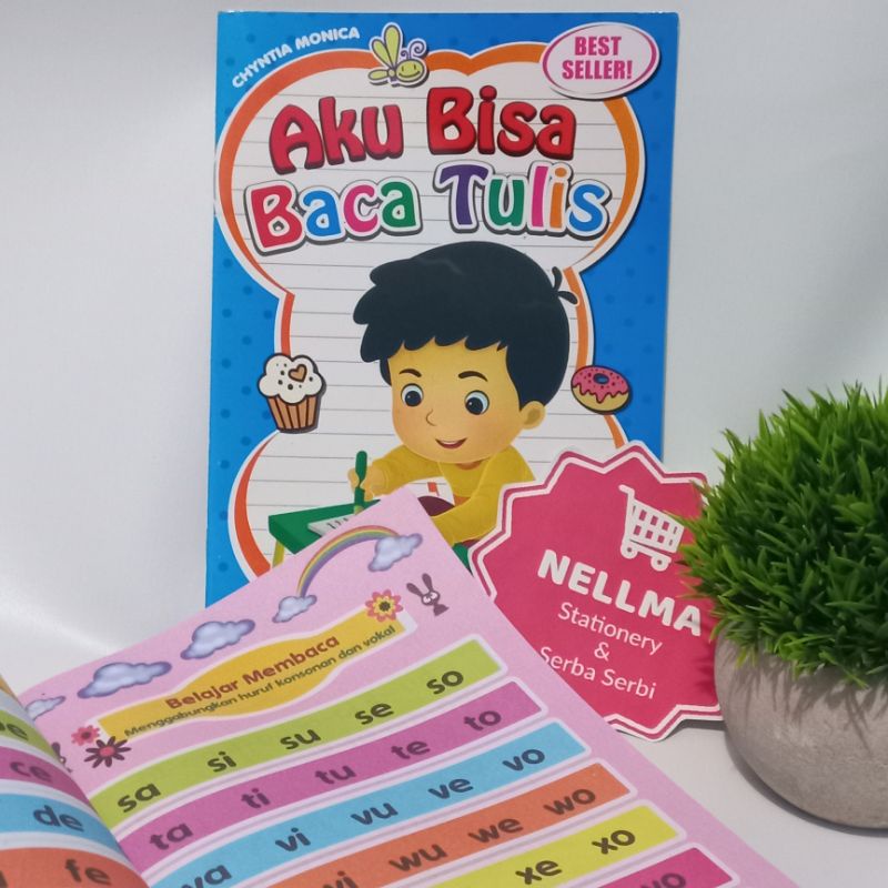 Jual Buku belajar anak AKU BISA BACA TULIS full Warna | Shopee Indonesia