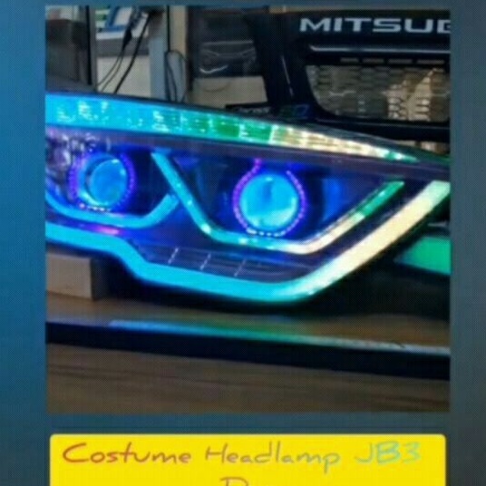 Jual custom headlamp dan kimia JB3 RGB | Shopee Indonesia