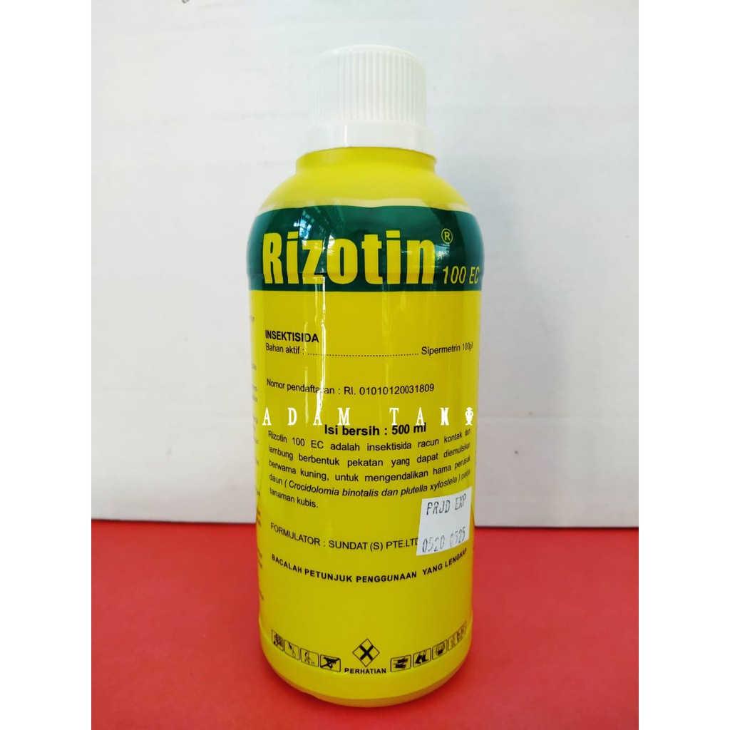 Jual INSEKTISIDA RIZOTIN 100 EC 500 ML RIZOTIN 500 ML | Shopee Indonesia