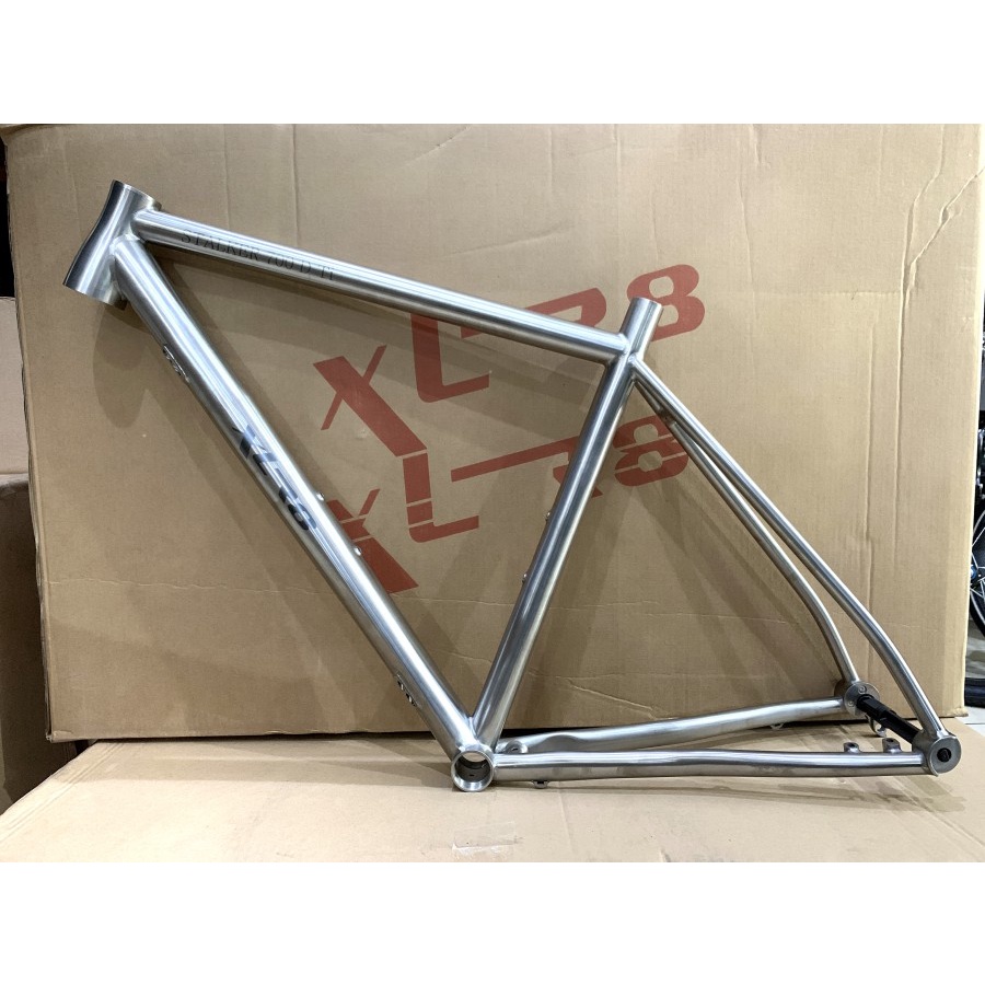 Jual XLR8 Stalker 700C Frame Titanium + Fork Carbon | Shopee Indonesia