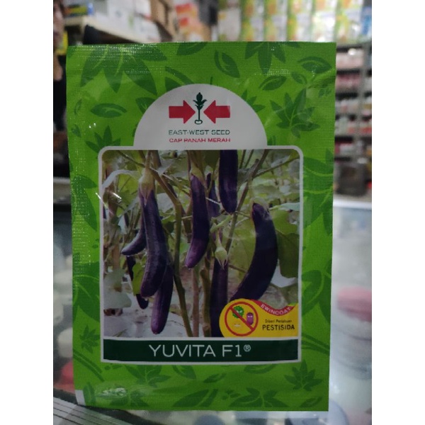 Jual Benih terong ungu YUVITA F1 1100 butir terung ungu dari panah merah | Shopee Indonesia