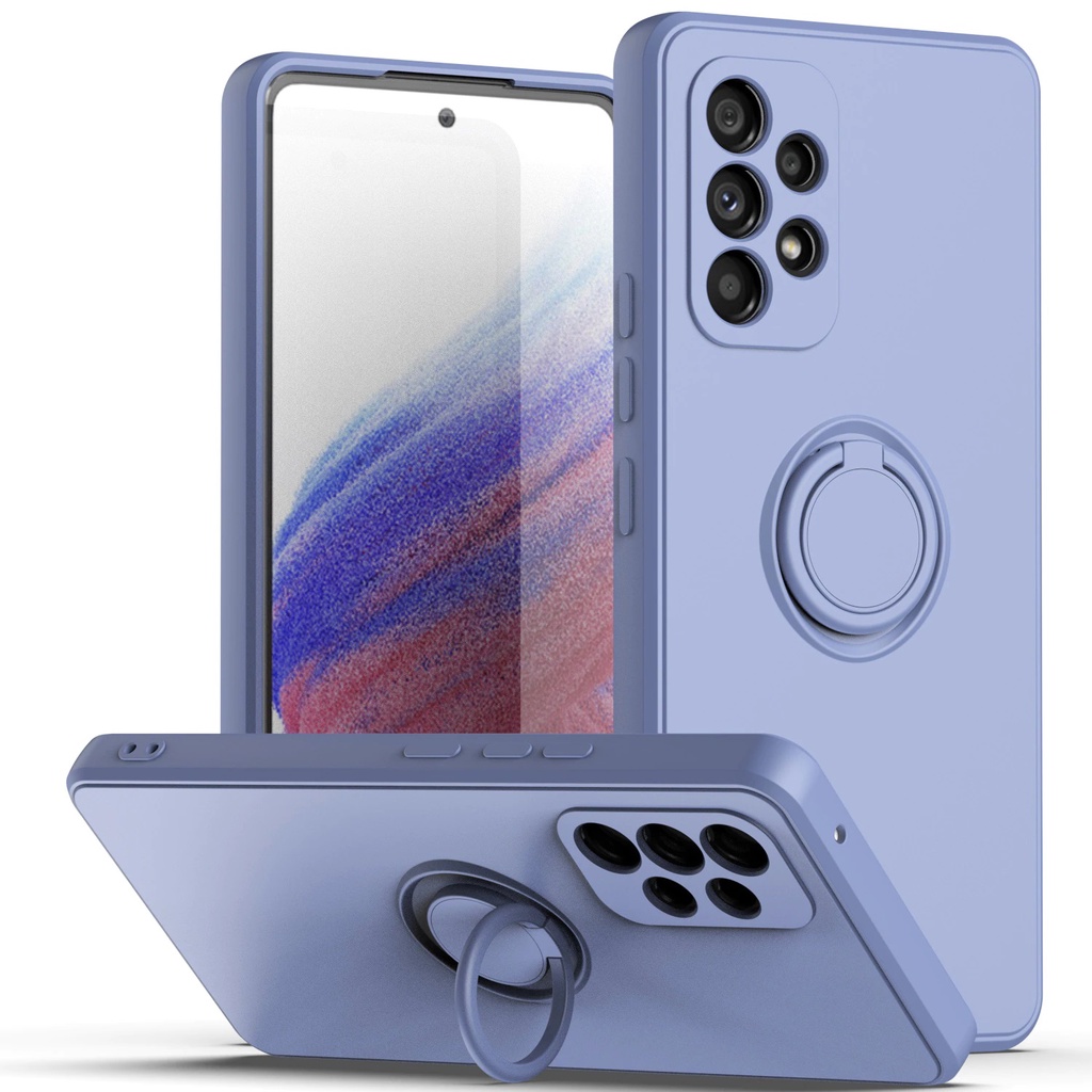 Jual Soft Case SAMSUNG GALAXY A33 / A53 / A73 5G Case Magnetic Ring ...