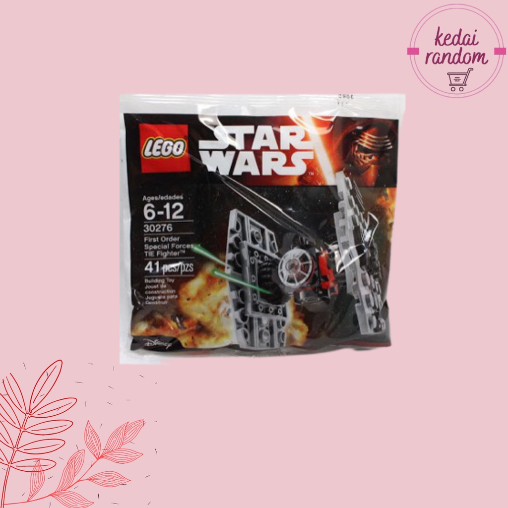 Jual First Order Special Forces Tie Fighter Lego Polybag 30276 Star ...
