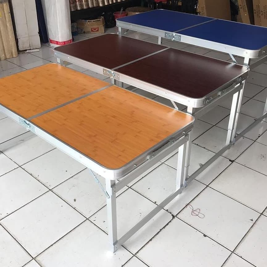 Jual Meja lipat portable koper - meja serbaguna - meja murah - meja makan - Putih | Shopee Indonesia