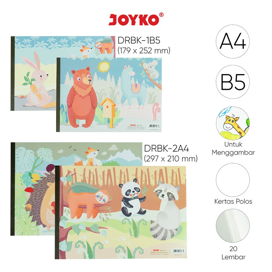 Jual Drawing Book / Buku Gambar B5 Joyko | Shopee Indonesia