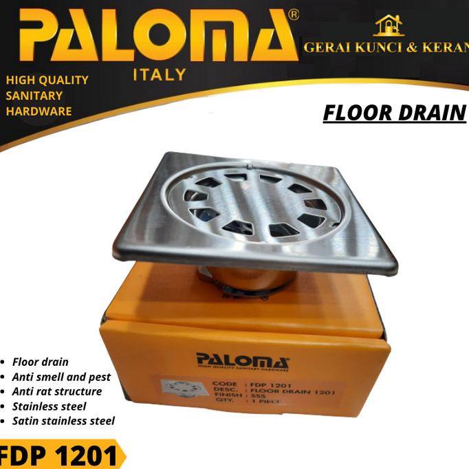 Jual Floor Drain Paloma Fdp 1201 Lubang Saringan Air Lantai Mandi Avur ...