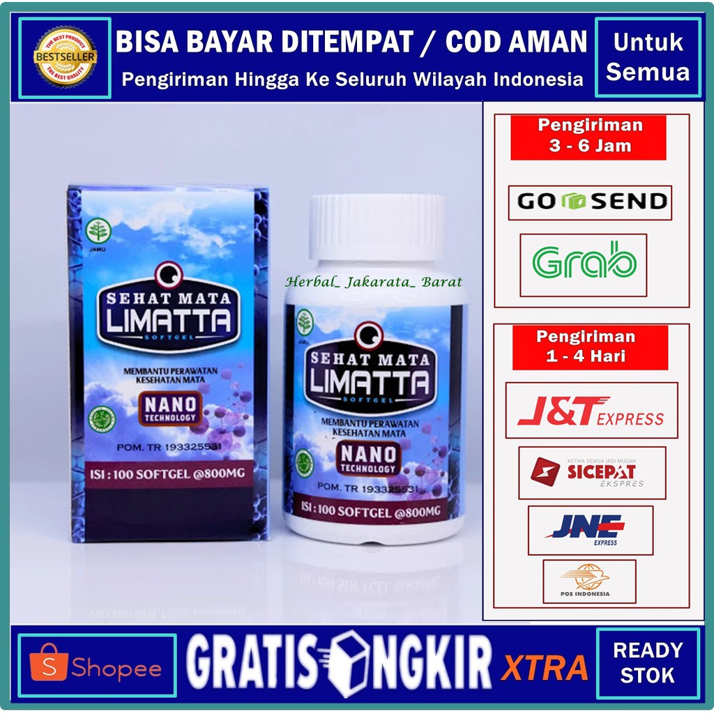 Jual LIMATTA SEHAT MATA - Obat Untuk Ablasio Retina, Obat Pterigium ...