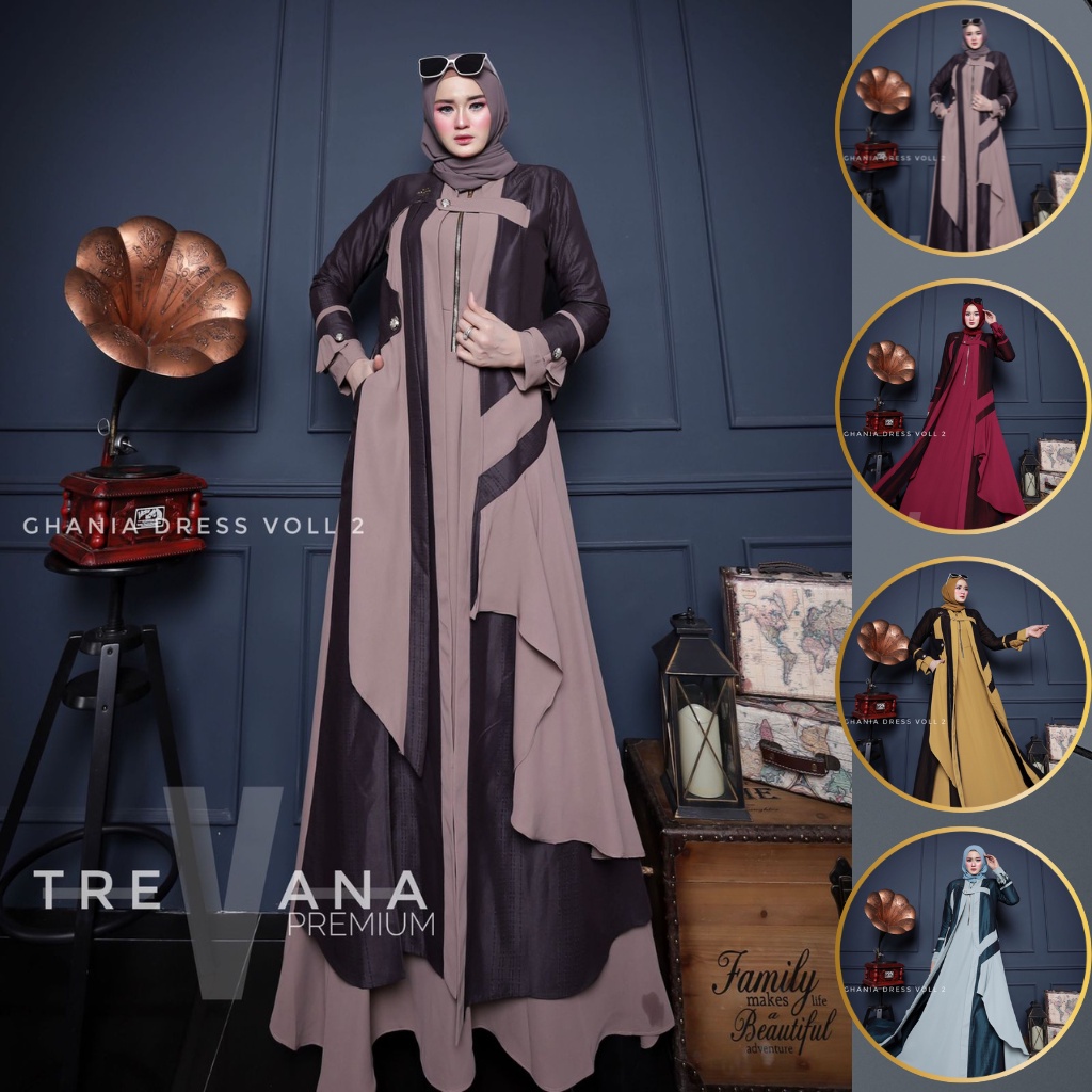 Jual GANIA DRESS VOLL 2 By TREVANA | Shopee Indonesia