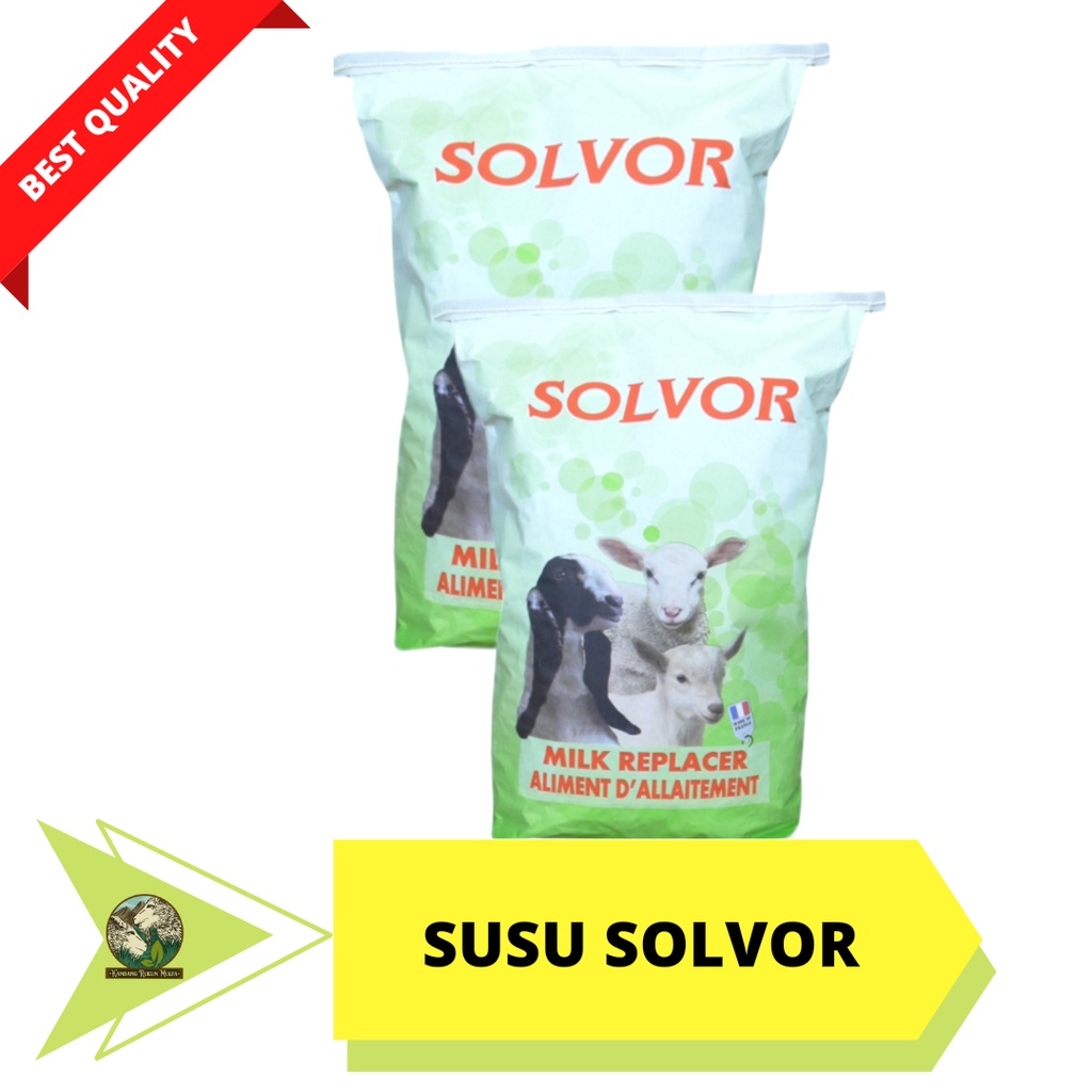 Jual Susu Solvor 1Kg Original Produk Premium Milk Replacer Cempe ...