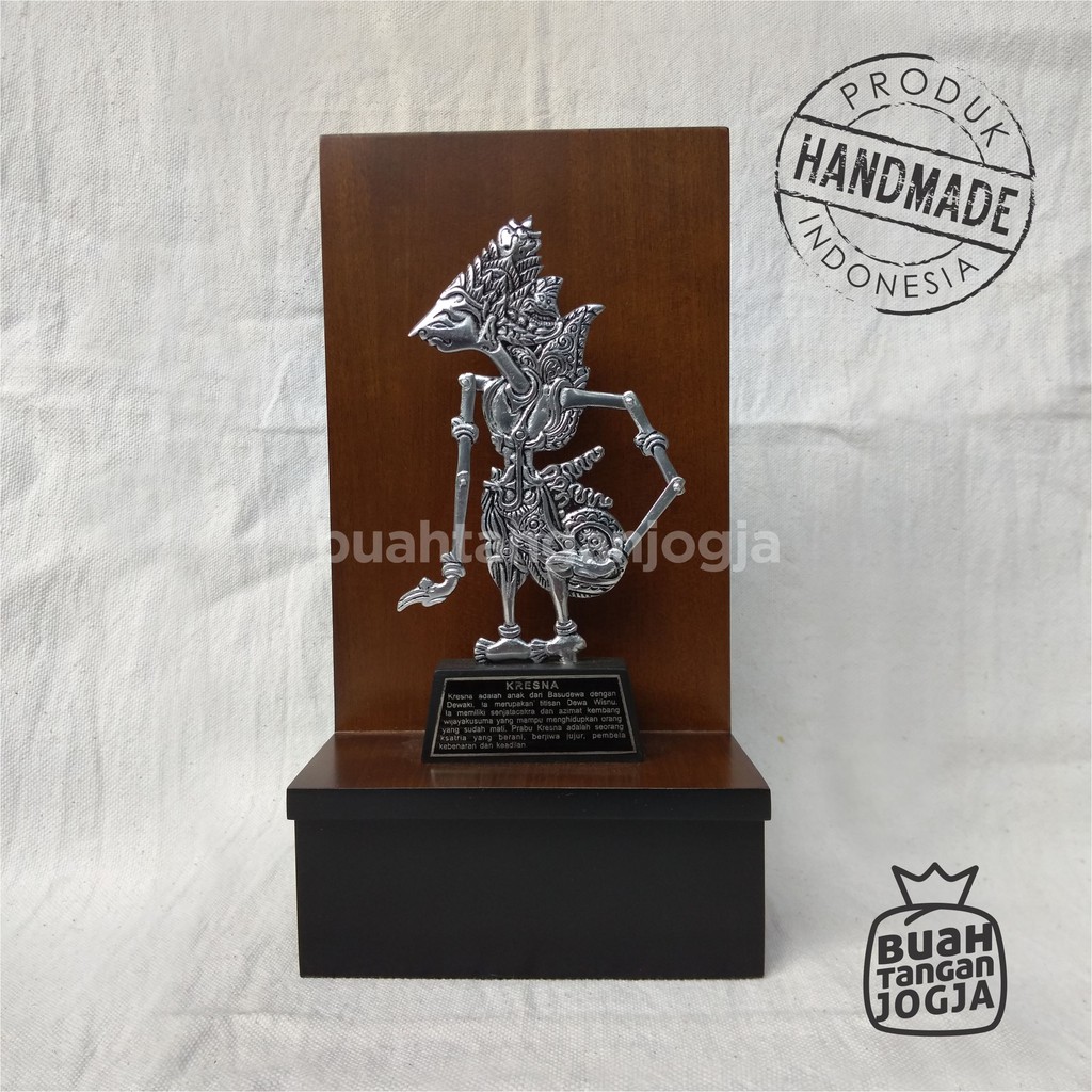 Jual Pajangan Wayang Kresna - Kerajinan Khas Jogja | Shopee Indonesia