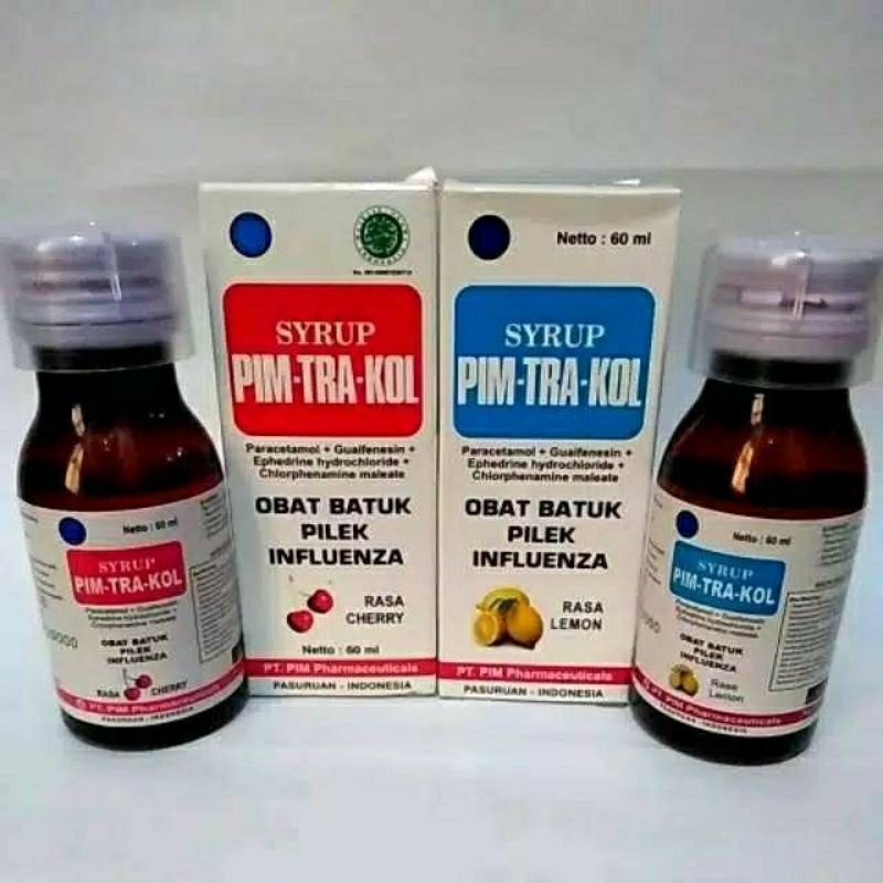 Jual PIM-TRA-KOL SYR 60 ML | Shopee Indonesia