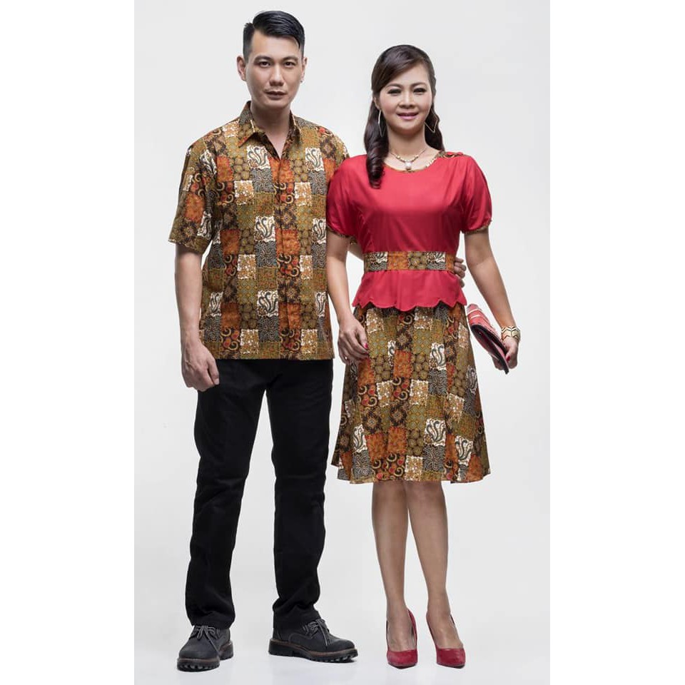 Jual SRD ROSIANA KOTAK / BATIK COUPLE FAMILY / BATIK SOLO / BATIK ...