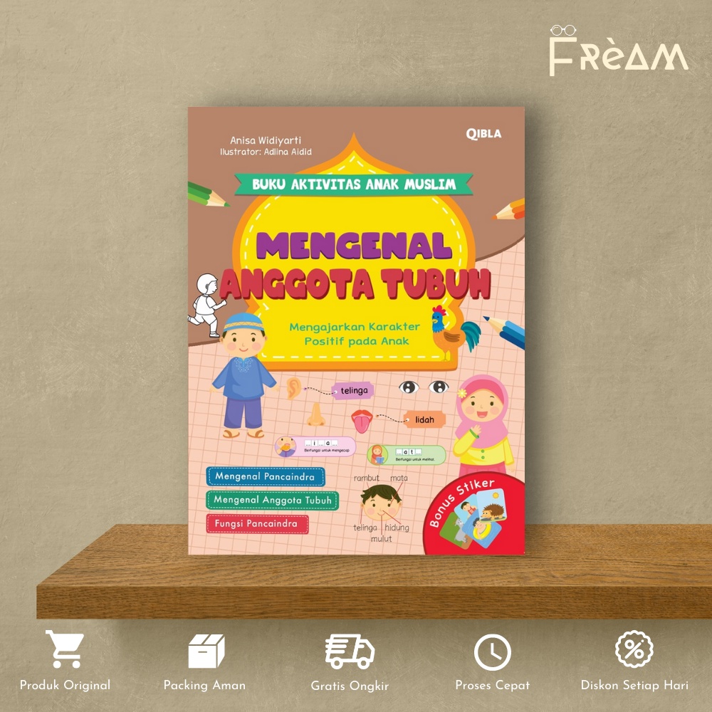 Jual Buku Anak Muslim Buku Aktivitas Anak Muslim : Mandiri | Sopan Dan ...