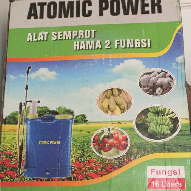 Jual Alat semprot hama / disinfektan Atomic power 16L | Shopee Indonesia