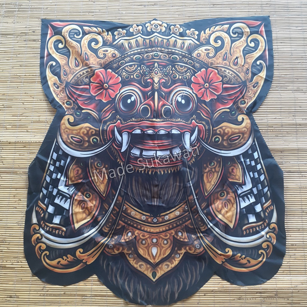 Jual Layangan Celepuk printing Barong full knockdown layang bali ...