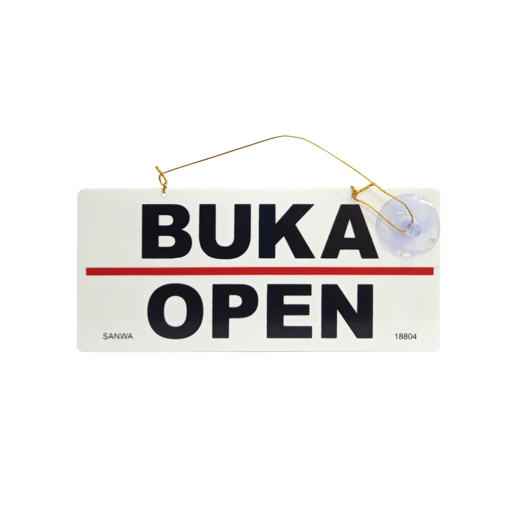 Jual OPEN CLOSED / BUKA TUTUP SIGN BOARD AKRILIK | Shopee Indonesia