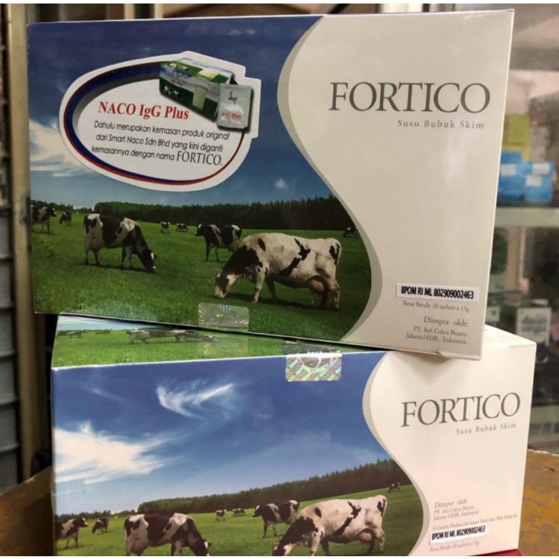 Jual Fortico || Fortico Susu Skim Colostrum ( Original ) 20 Sachet ...