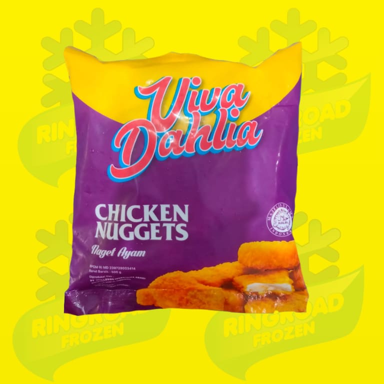 Jual VIVA DAHLIA CHICKEN NUGGETS 500 GR - NAGET AYAM PILIHAN | Shopee ...