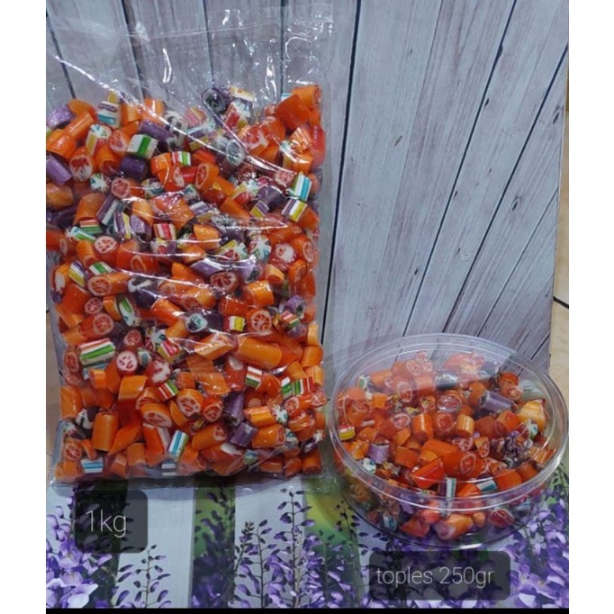 Jual permen stik buah sticky candy lolipop candy permen viral permen ...